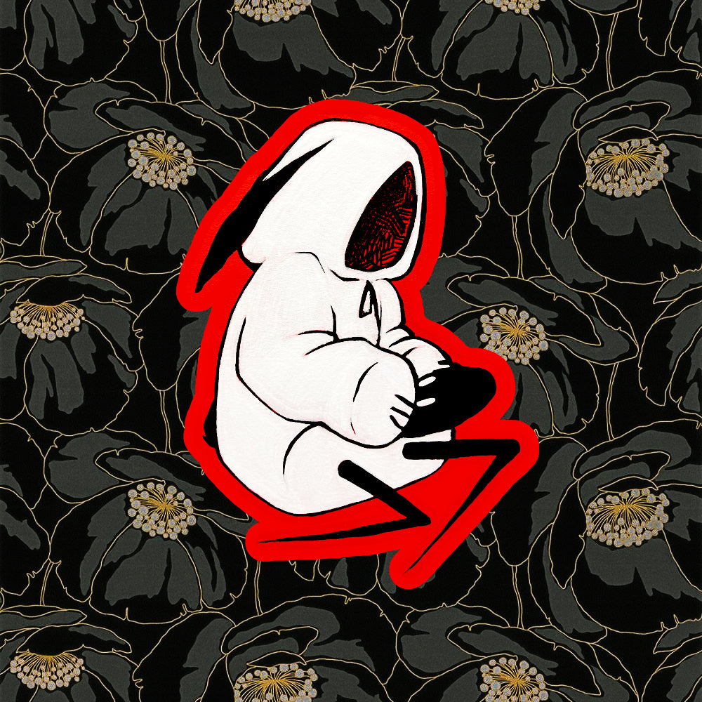 Stickbunny [Hollow] Sticker – Whiskey Rabbit