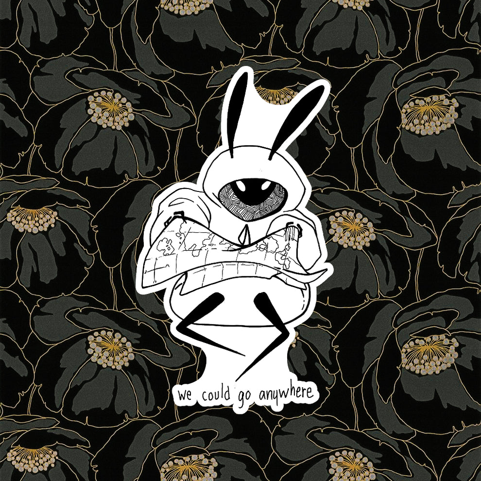 Stickbunny [Anywhere] Sticker – Whiskey Rabbit