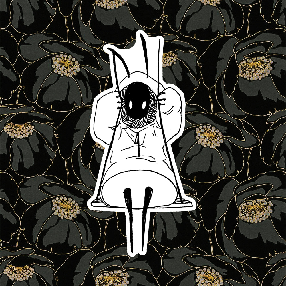 Stickbunny [Swing] Sticker – Whiskey Rabbit